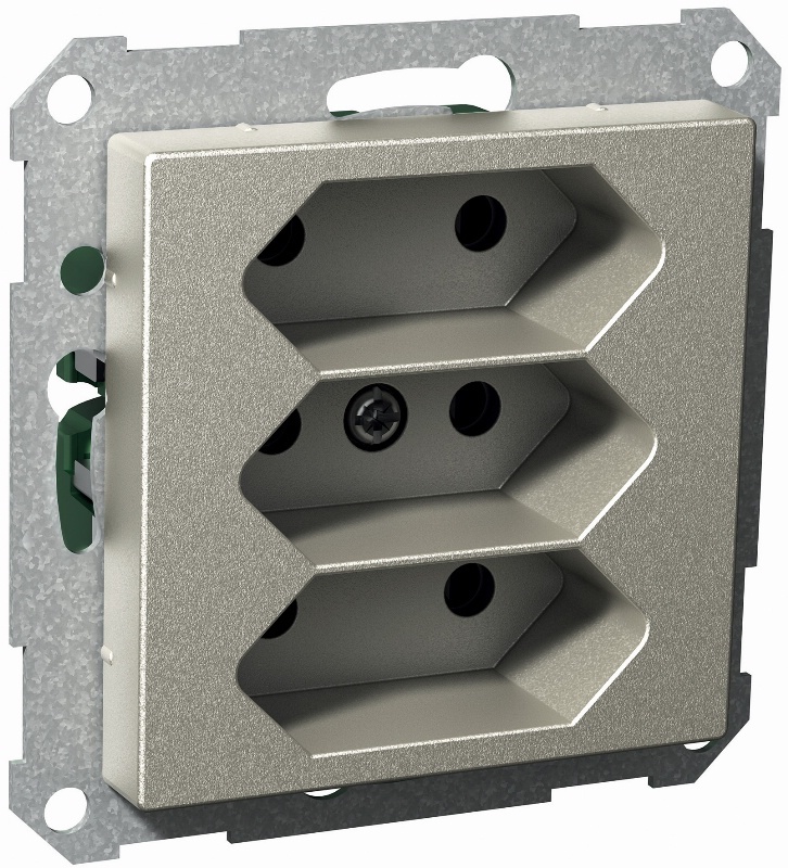 Schneider Exxact Vägguttag 3-v klass II