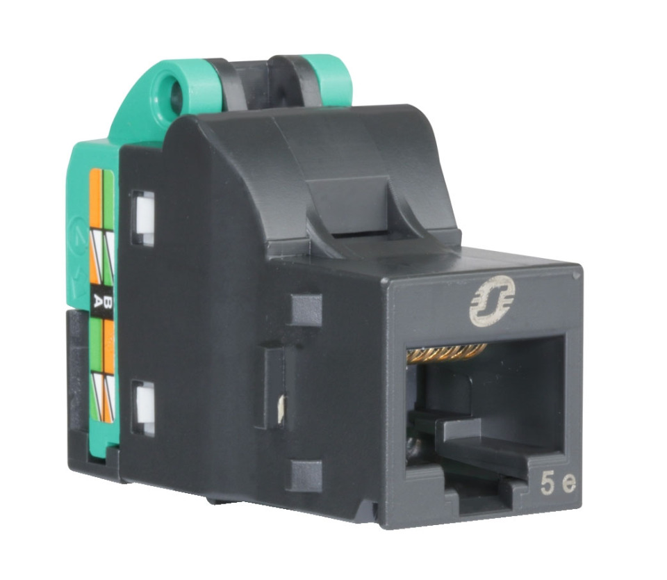 LexCom/Actassi Modularjack Cat5e UTP, S-One-koppling - Elbutik.se